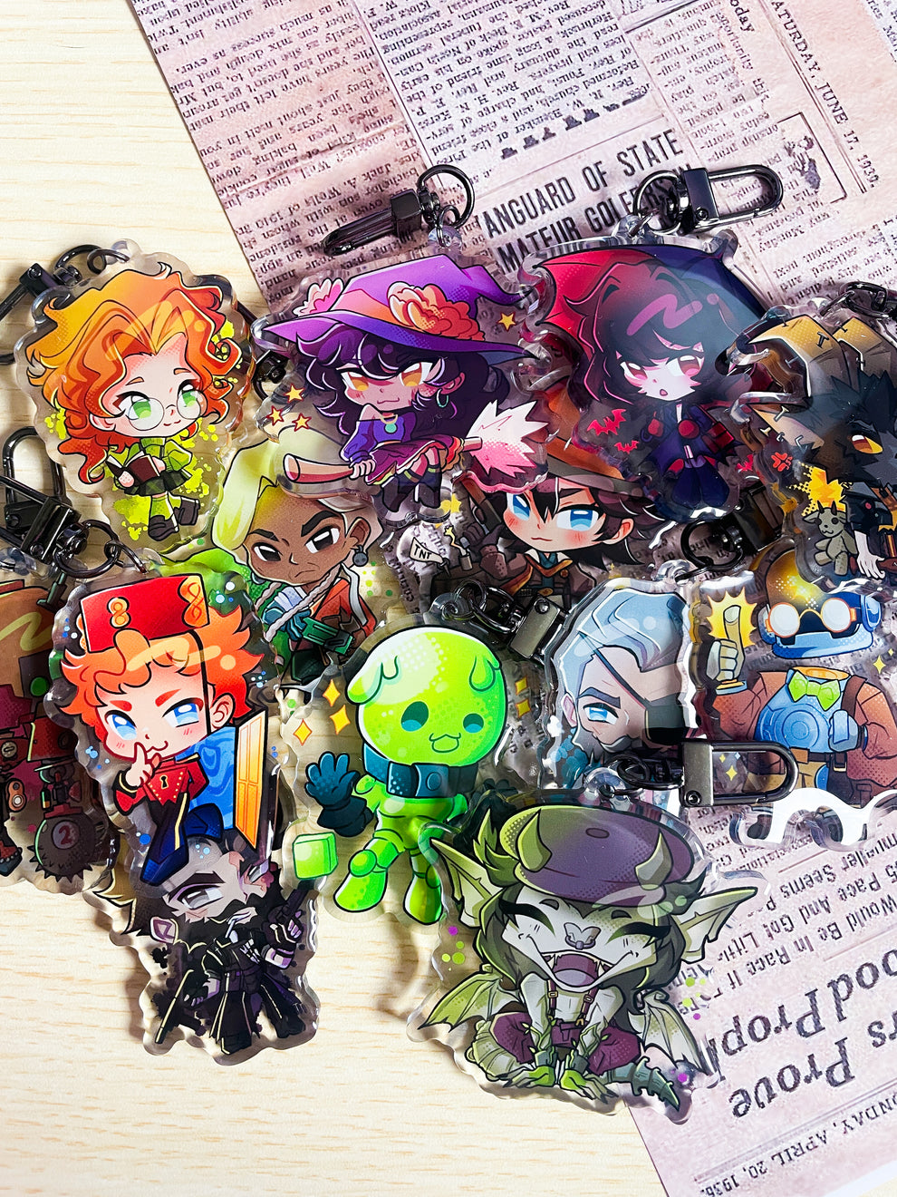 Chibilock - Epoxy Acrylic Keychains – GachaPyon